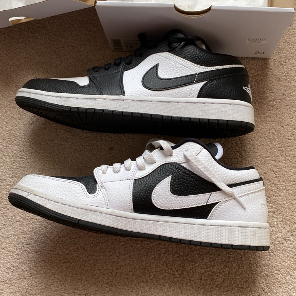 Air Jordan Split 1 Low Se, Black/White-Womens Tennis … - Gem